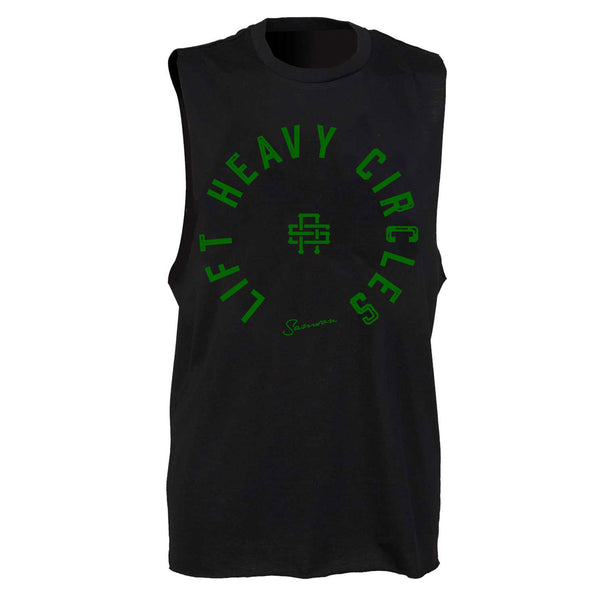 Lift Heavy Circles - Mens Lightweight Gym Tank Top - Samson Athletics