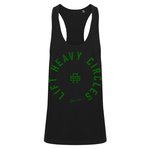 Lift Heavy Circles - Mens Bodybuilding Vest - Samson Athletics